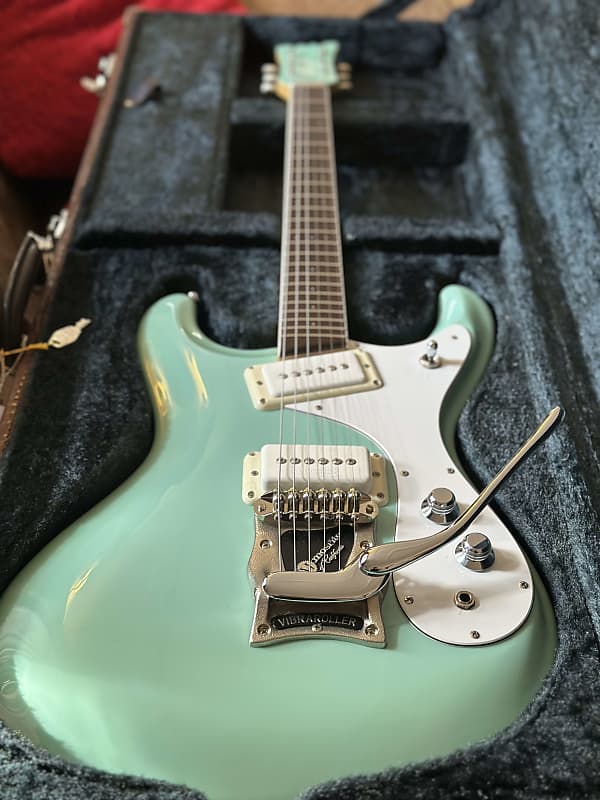 Mosrite of California Super Custom Model Rare Factory Ocean | Reverb
