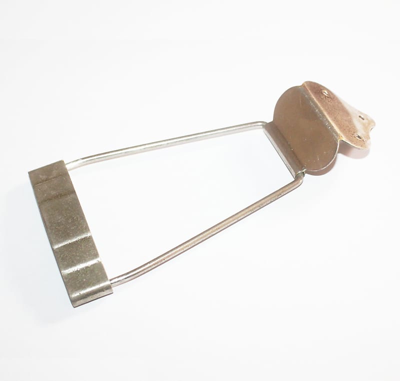 Vintage 1952 Nickel Trapeze Tailpiece for Gibson Kay | Reverb UK