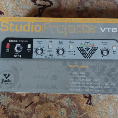 Studio projects Vtb 1 w/tube upgrade | Reverb