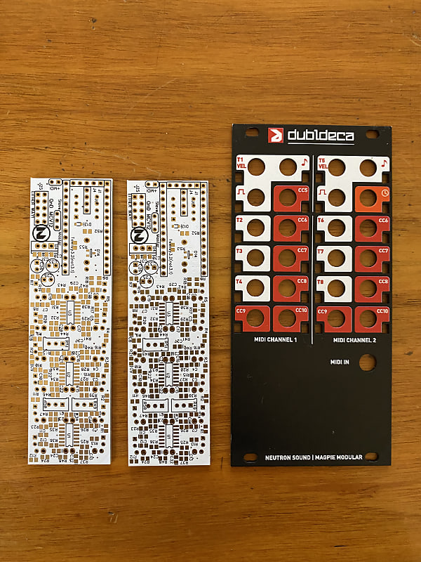 Magpie Modular Dubldeca-Octatrack 2016 Black panel & Pcb´s | Reverb