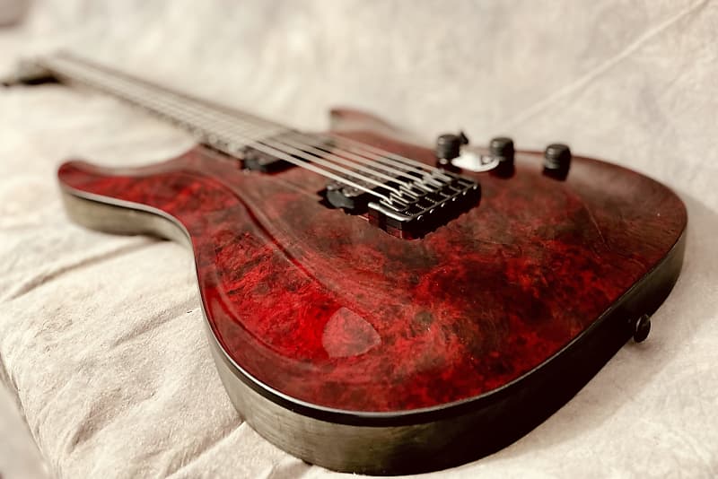 Schecter C-1 Apocalypse Red Reign | Reverb