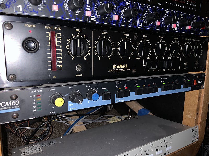 Lexicon PCM 60 Digital Reverberator w Gated Reverb Mod | Reverb