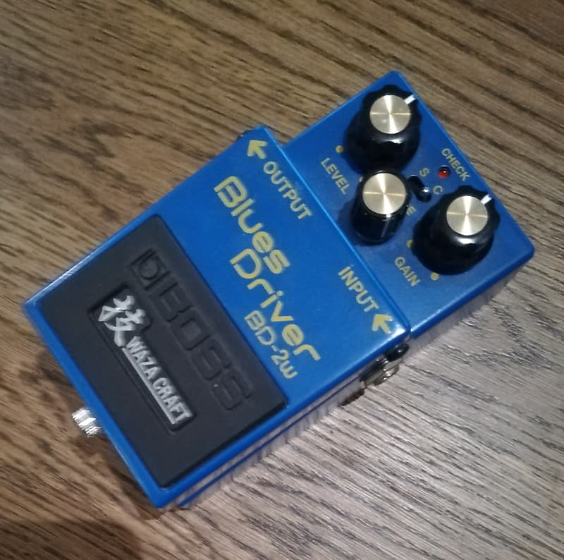 Boss BD-2W Blues Driver Waza Craft 2015 - Present - Blue | Reverb