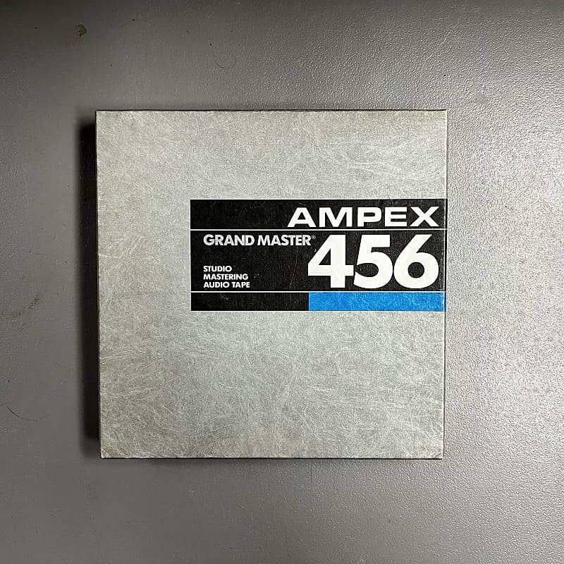 Ampex Grand Master 456 – 1" Studio Mastering Tape (Used) | Reverb