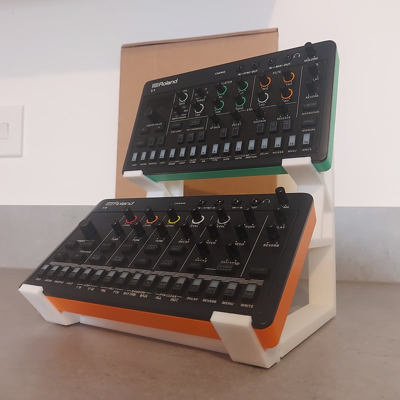 2 Tier Roland Aira Compact Double Support Desktop Stand T-8 | Reverb