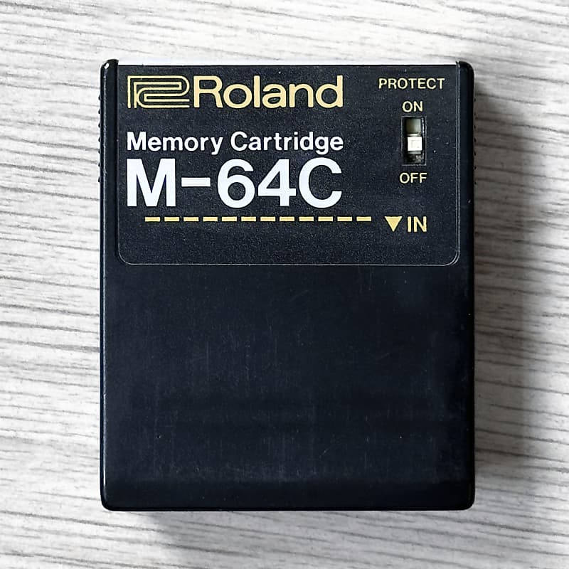 Roland M-64c RAM Cartridge // For Vintage Roland Synth Gear | Reverb