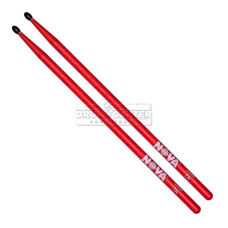 Vic Firth NOVA 7AN Red Drum Sticks | Reverb