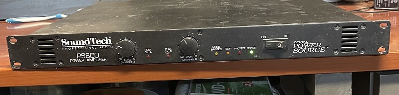 Soundtech PS800 Power Amplifier | Reverb