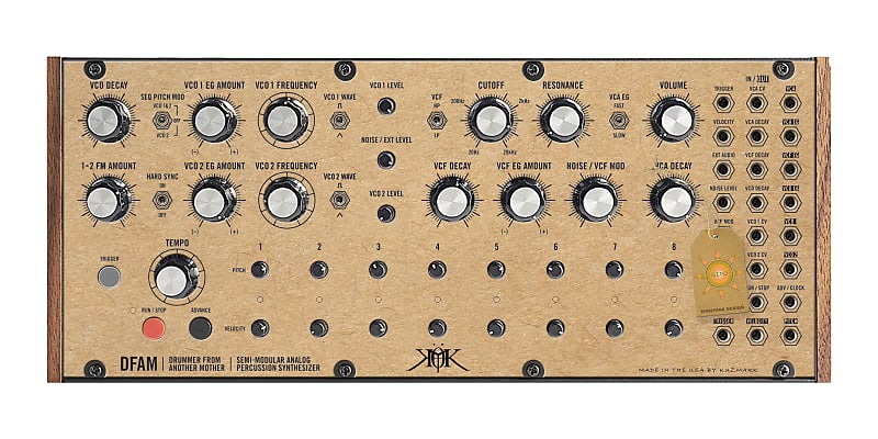 Moog DFAM Blank Patch / Preset Overlay Set ( Pack of 20 ) | Reverb