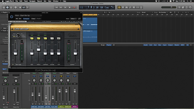 Waves CLA Drums plugin | Reverb