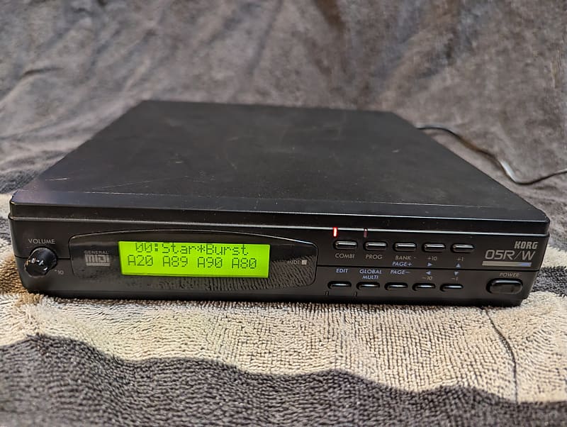 Korg 05R/W 1990s MIDI Synth | Reverb