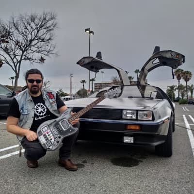 Martper Guitars Mustang - DELOREAN "Back to the | Reverb France
