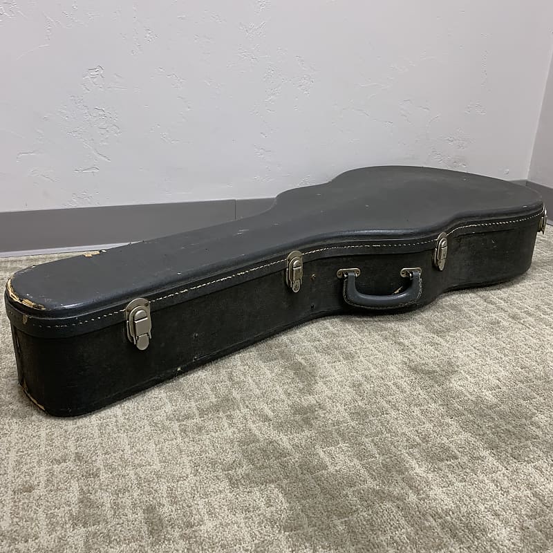 Vintage Lifton Harptone-Lifton-Geib Dreadnought Acoustic Case | Reverb