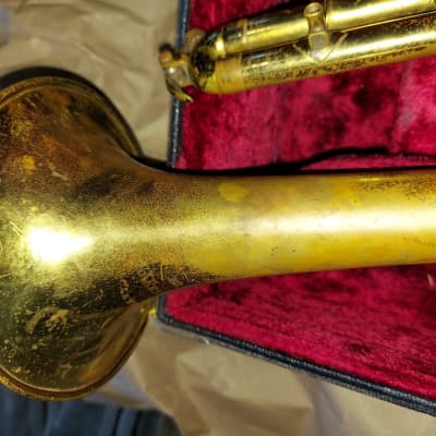 Reynolds Roth Cornet Brass, USA, with case and mouthpiece | Reverb