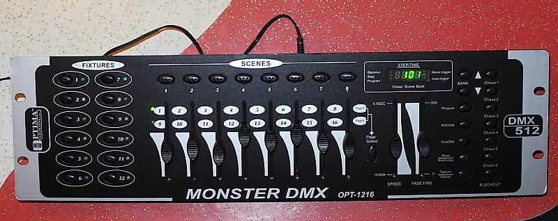Optima Lighting Monster DMX 512 Light Controller OPT-1216 w/ | Reverb