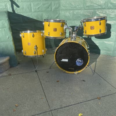 RARE! Gretsch Tony Williams Lifetime Yellow Drum Set in TWYL | Reverb