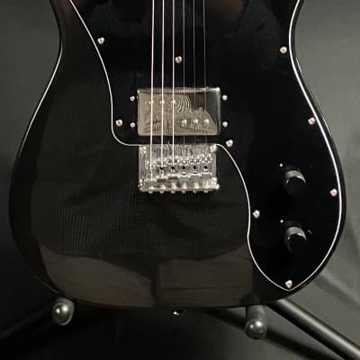 Barncaster Esquire 2022 - Black & Blue Grain | Reverb