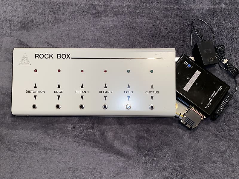 ESS Rock Box with SR&D Rockman X100 (NEW Caps) Effects Pedal | Reverb