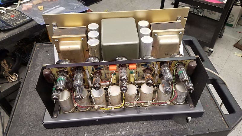 Audio Research D-76A 1975 - aluminum/black | Reverb