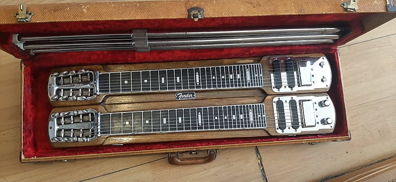 Fender Lap Steel Stringmaster Console Double Neck '50s | Reverb