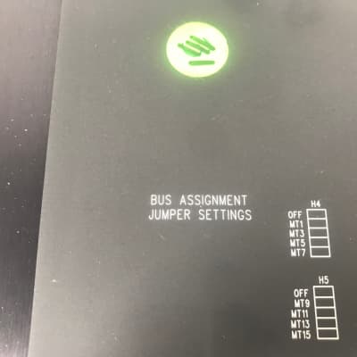 Euphonix CS2000 Data Card Bus Assignment Blink1 | Reverb