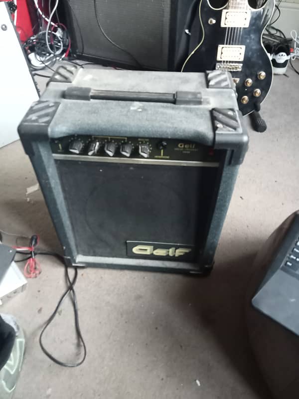 Gelf 1020 Valve And Mosfet 80s Black | Reverb