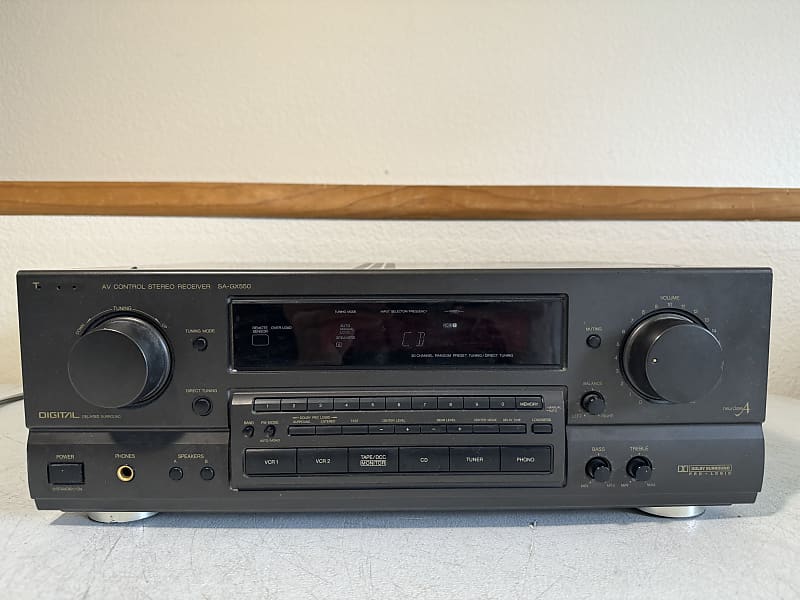 Technics SA-GX550 Receiver HiFi Stereo Vintage Phono | Reverb
