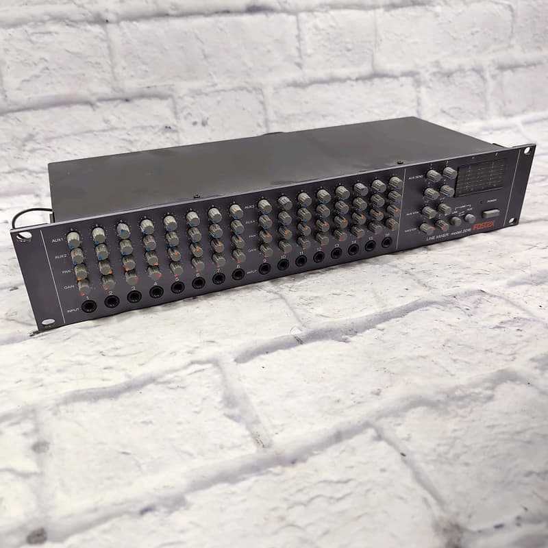 Fostex Model 2016 Rack Line Mixer | Reverb