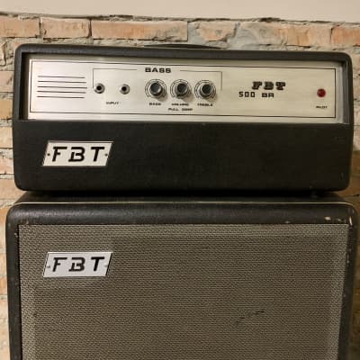 FBT 500 BR 1966 tube bass amp | Reverb