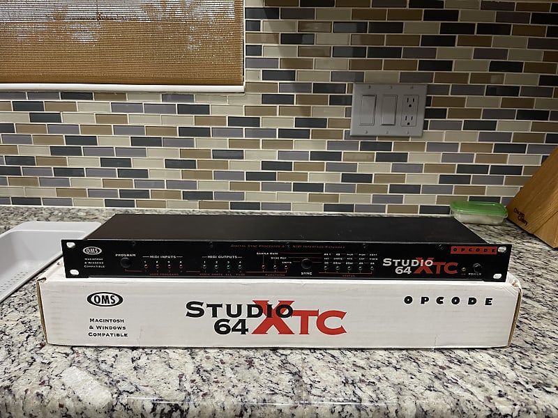 Opcode STUDIO 64 XTC mid-90s - Black | Reverb