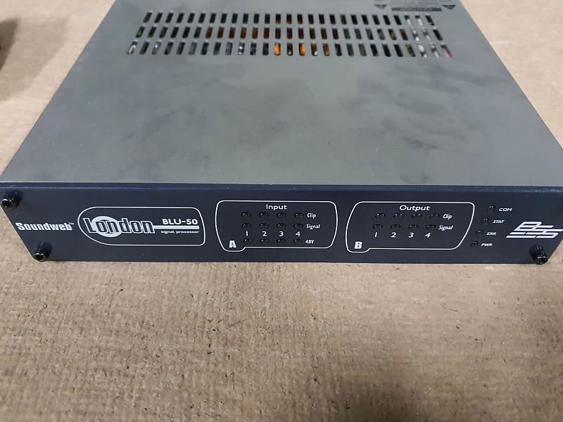 BBS BLU-50 - Half Rack Signal Processor | Reverb