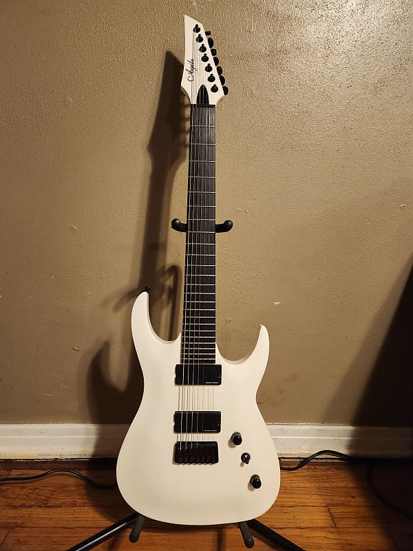 Agile Septor Elite 725 Gloss White W/SD Blackouts & Hardshell | Reverb