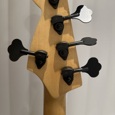 Warmoth Jazz Bass Deluxe 5-string (ash/maple) - Natural | Reverb