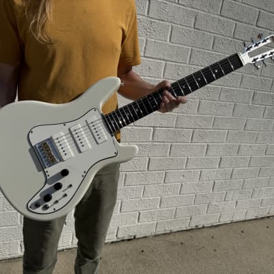 Travis Bean Designs TB500 OBEL Jerry Garcia 2022 White and | Reverb