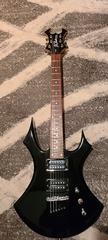 B.C. Rich Platinum series Virgin - Black | Reverb