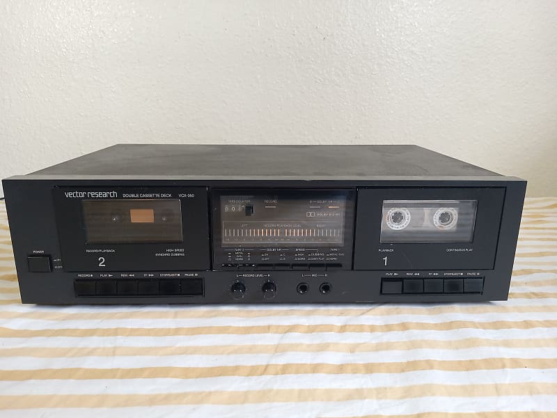 Vector Research VCX-350 Dual Double Dubbing Cassette Tape | Reverb