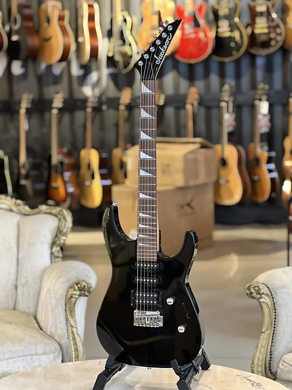 Jackson Dinky Black | Reverb