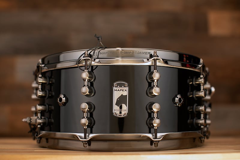 MAPEX BLACK PANTHER DESIGN LAB 14 X 6 MAXIMUS MAHOGANY | Reverb UK