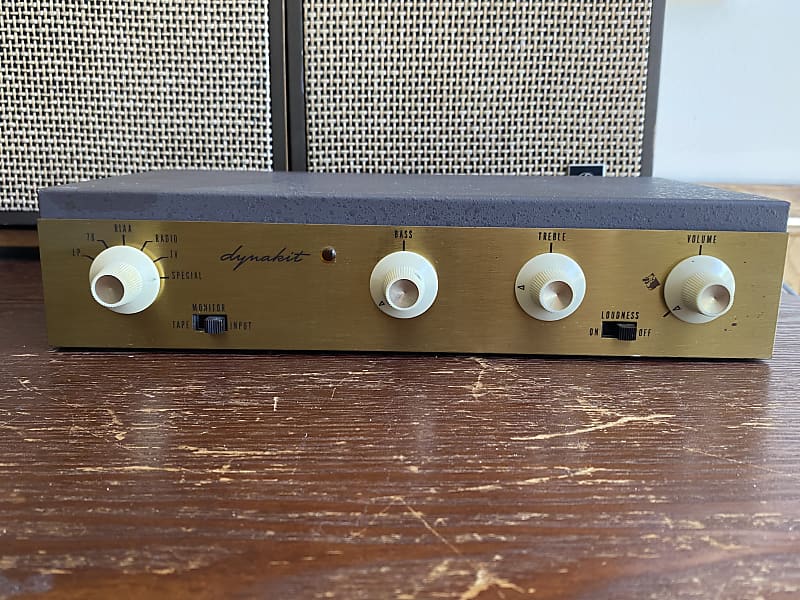 DYNACO DYNAKIT PAM-1 PREAMPLIFIER Mono 1950s TELEFUNKEN 12ax7 | Reverb