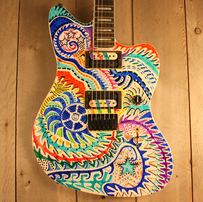 Fender Jim Root Signature Jazzmaster CUSTOM ART GUITAR MINT | Reverb