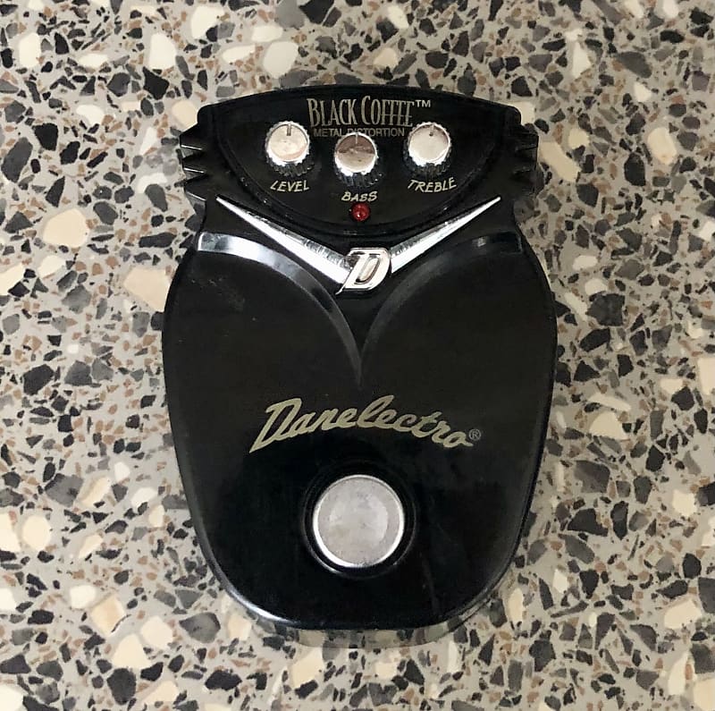 Danelectro DJ21 Black Coffee Metal Distortion Pedal 2000s - | Reverb