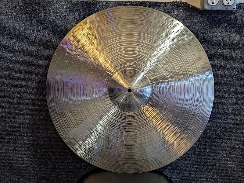 NickyMoon 22" 2628g ride, Custom Sentinel Champagne | Reverb
