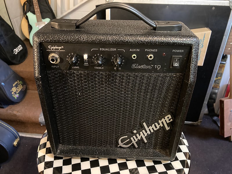 EPIPHONE Electar 10 Guitar practice amp w/ power supply LOCAL | Reverb