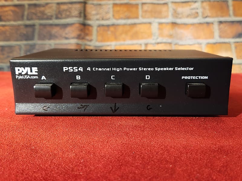 Pyle PSS4 4-Channel Stereo Speaker Selector | Reverb