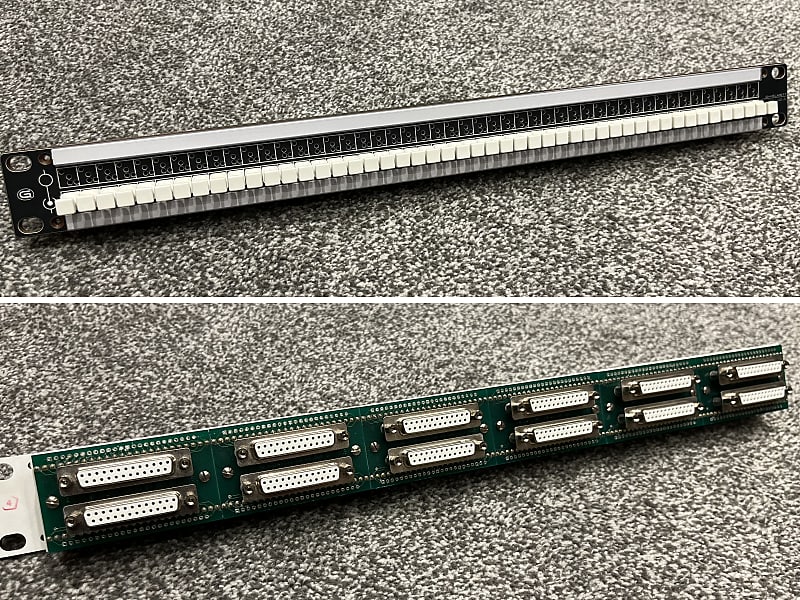 Ghielmetti 96 Point Patchbay Patch Panel with DSub25 | Reverb