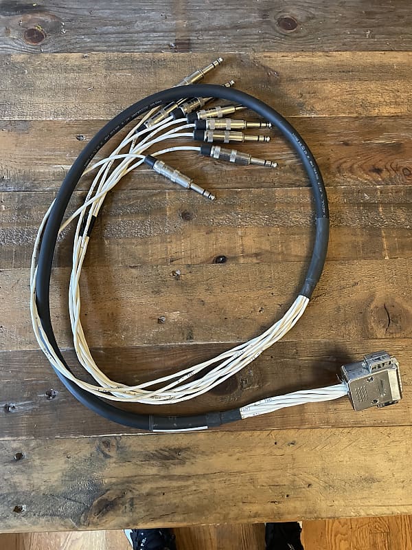 Proco Acculink 8-channel snake DB25 1/4" TRS phone plugs male | Reverb