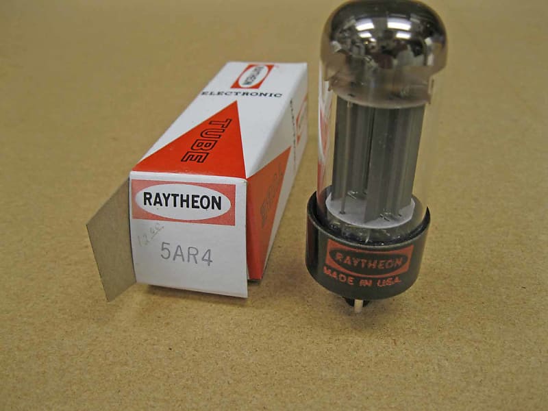 NOS Raytheon 5AR4 Rectifier Tube | Reverb