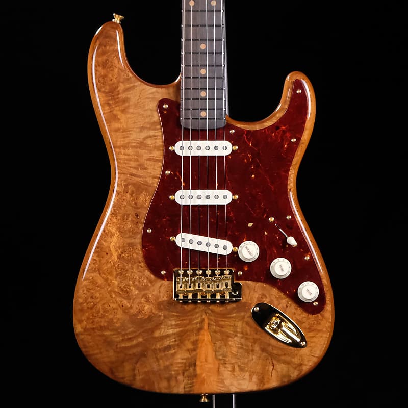 Fender Custom Shop Artisan Maple Burl Stratocaster Electric | Reverb