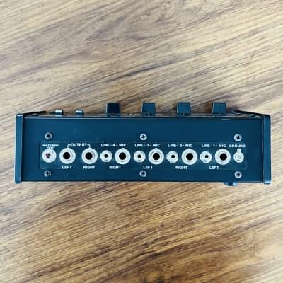 Realistic 4 Channel Stereo Microphone Mixer | Reverb