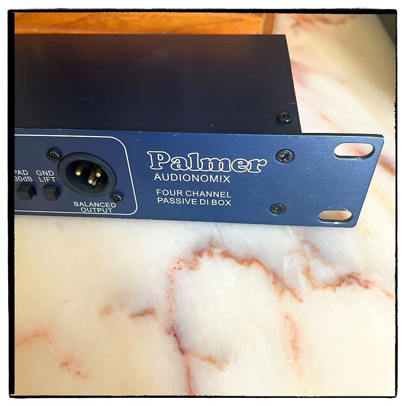 Palmer Four Channel Passive DI Box | Reverb